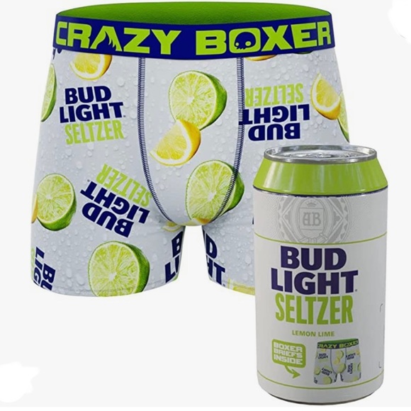 Crazy Boxer | Underwear & Socks | Crazyboxer Bud Light Seltzer Lemon ...